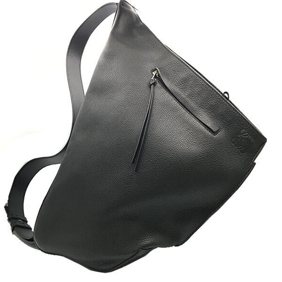 Loewe | Bags | Loewe Anton Sling Shoulder Bag Calfskin Leather Black ...